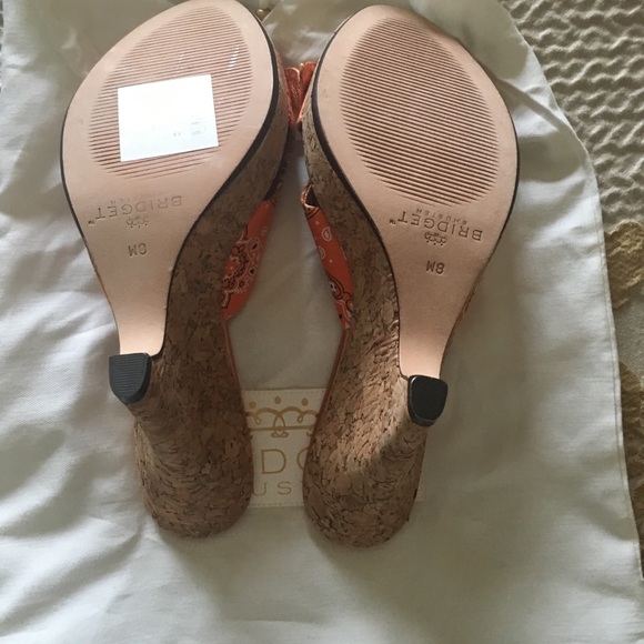 Bridget Shuster | Shoes | Bridget Shuster Cork Wedge Sandal | Poshmark